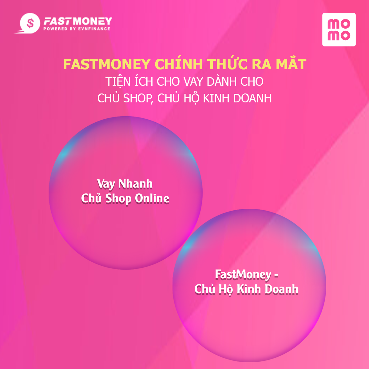 FastMoney thử nghiệm ra mắt tiện ích cho vay dành cho chủ shop online ...